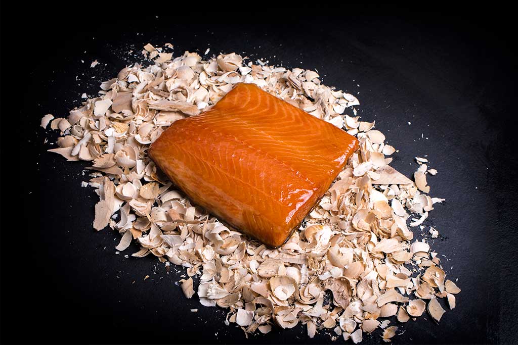 Warm Gerookte Zalm • 450 gram (ca. 450 gram) bestellen bij SmaakGenot ...